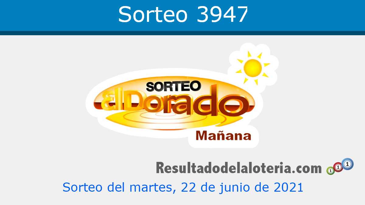 El Dorado Mañana. Resultado del último sorteo