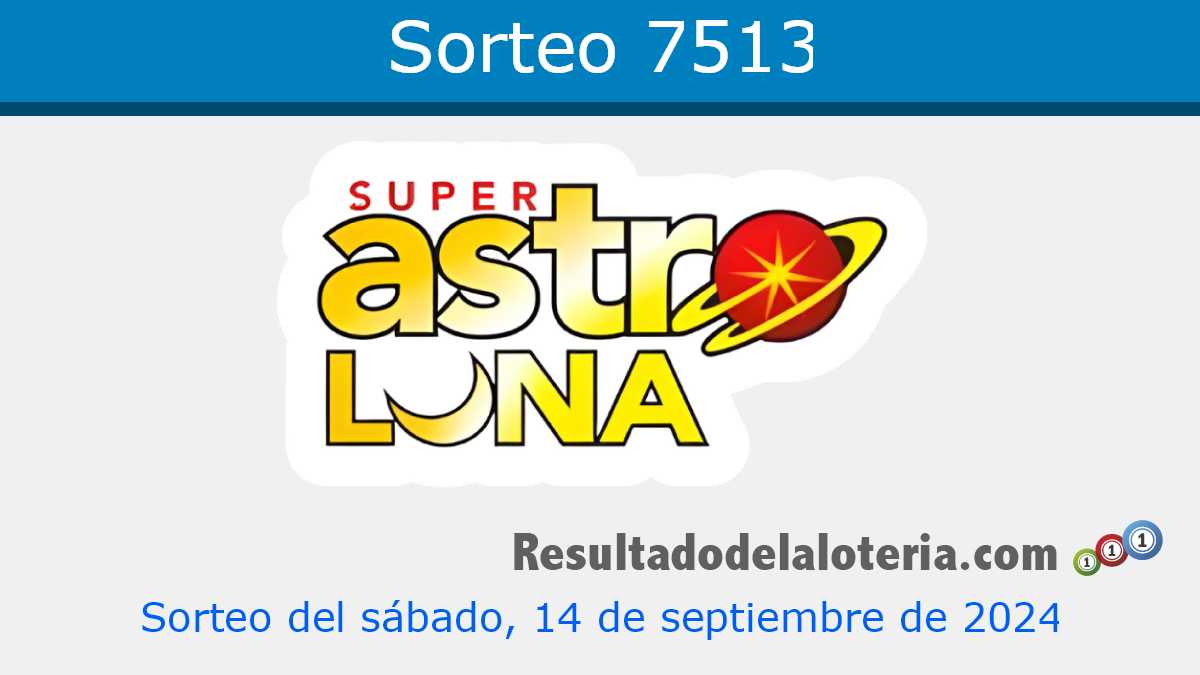 Super Astro Luna. Resultado del último sorteo