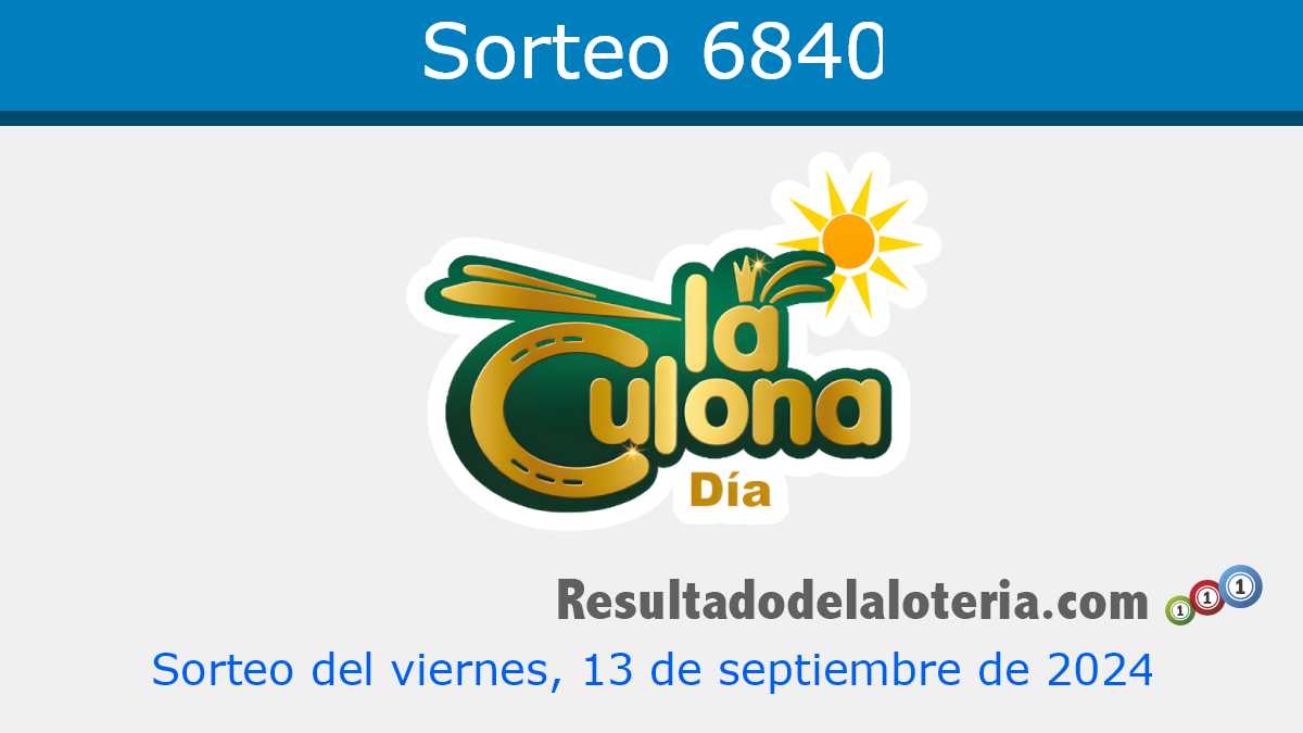 La Culona Día. Resultado del último sorteo